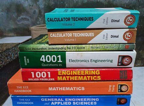 Ece Board Exam Books And Refresher Notes And References Included Hobbies