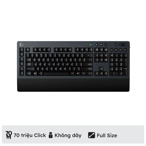 Bàn Phím Cơ Logitech G613 70 Triệu Click Bluetooth Đen