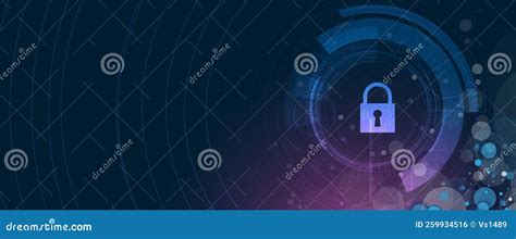 Cybersecurity And Information Or Network Protection Future Technology Web Services For Business