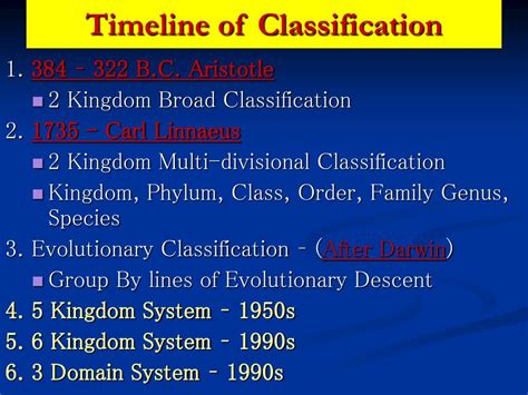 Ppt Classification Taxonomy Powerpoint Presentation Free Download Id 5760148