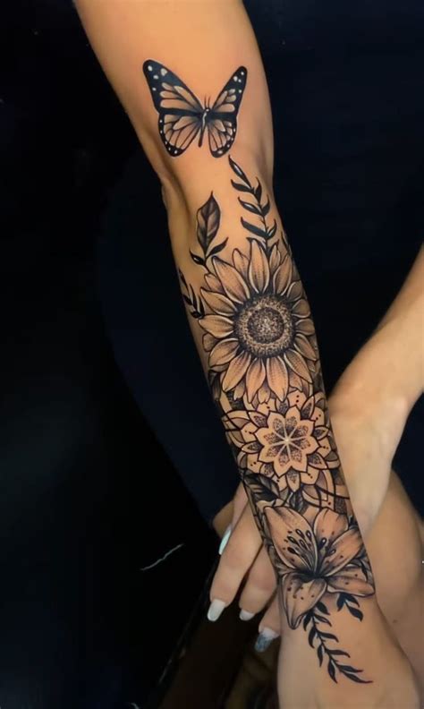 Half Sleeve Tattoos Forearm Women