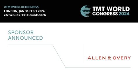 Tmt Finance On Linkedin Tmtworldcongress Tmt Mergersandacquisitions