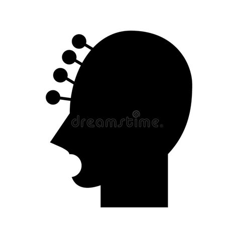 Icono De Acupuntura O Logotipo Símbolo De Signo Aislado Ilustración