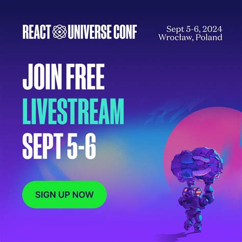 Cant Make It In Person To React Universe Conf No Worries 🌍 Catch All