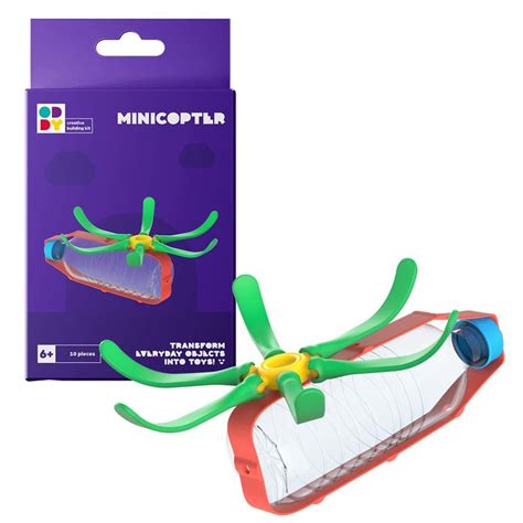 Oddy Minicopter Minipack Creative Building Kit Eco Friendly Stem Toy