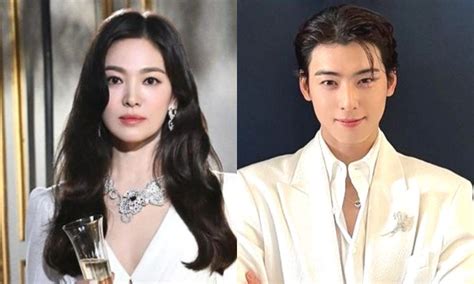 송혜교·차은우 쇼메 앰버서더로 5일 함께 싱가포르行