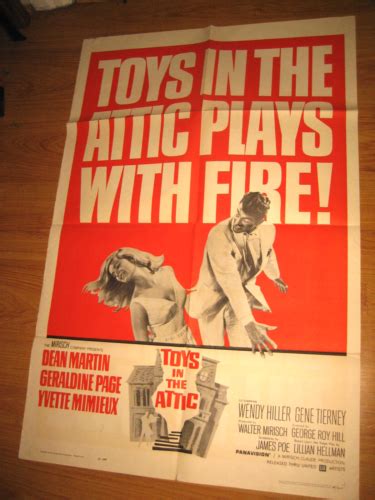 Toys In The Attic Original 1sh Movie Poster Ebay
