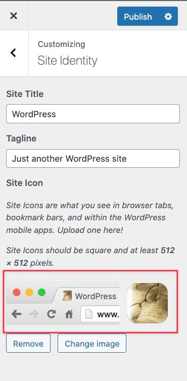 How To Add And Remove Logo And Site Icon In Site Editor Learn Wordpress
