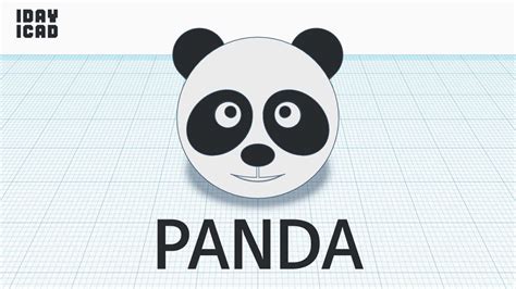 [1day 1cad] Panda Tinkercad Know How Style Education [stl Data