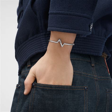 Lv Volt Upside Down Bracelet White Gold Jewelry Categories Louis