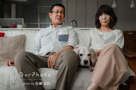 「とても楽しい撮影でした」愛犬と一緒に普段の様子を収めた家族写真撮影｜ourphoto アワーフォト