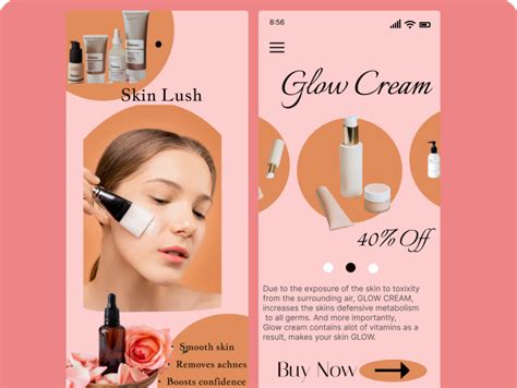 Skincare Ui Design By Onuoha Michael On Dribbble