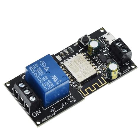 Sinilink Wifi Mobile Phone Remote Control Relay Module Dc6v~36v Smart Home Phone App Esp 12f Xy
