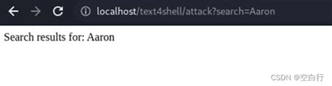 漏洞复现 Text4shellCVE 2022 42889 CSDN博客