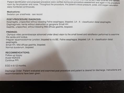 Endoscopy Results Rmedicaladvice
