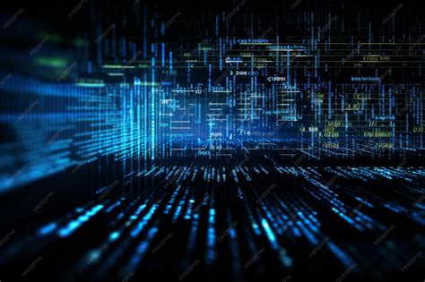 Premium Photo Software Background With Website And Code Development