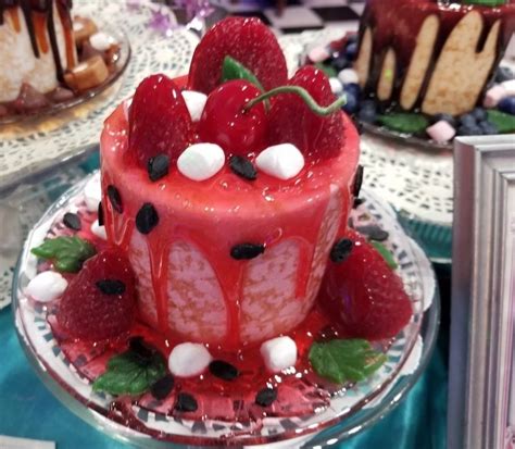 Strawberry Watermelon Cake ~ Totally Yummmy