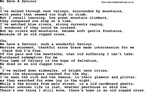 We Have A Saviour Apostolic And Pentecostal Hymns And Songs Lyrics And Pdf