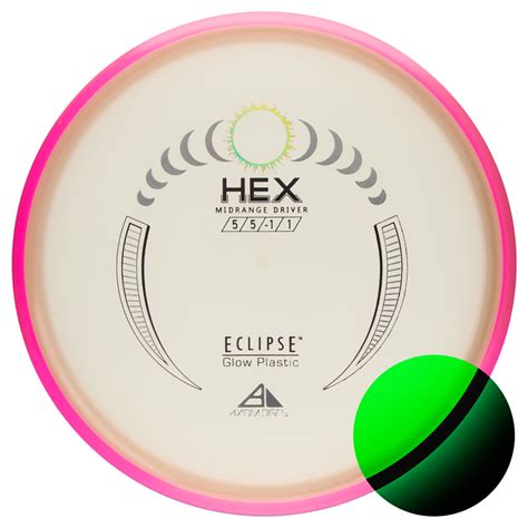 Hex Eclipse Glow Mickes Discgolf