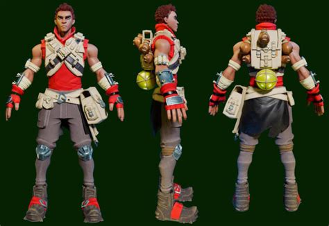 Sculpting Stylized 3d Character Model 3d Game Character Rig Blender 3d