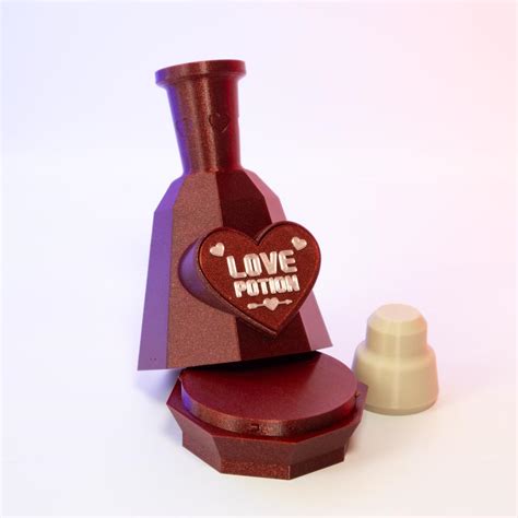 Buy Love Potion Bottle Secret Stash Container For 325 3d Model On