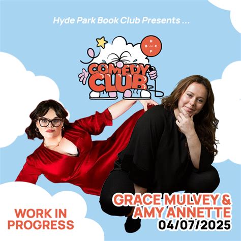 Comedy — Hyde Park Book Club