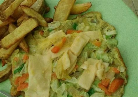 Resep Omelet Sayur With Cheese Oleh Kiki Turner Cookpad