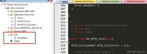 stm32使用dma实现gpio的高速翻转 dma gpio csdn博客
