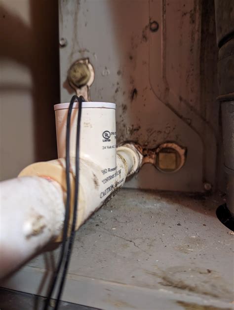 Is This Drain Overflow Float Position Okay Rhvacadvice