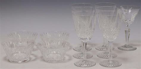 11 Baccarat And Other Cut Crystal Stemware Bowls
