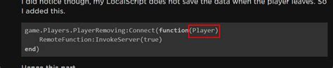How To Save A TextBox S Text Scripting Support Developer Forum Roblox