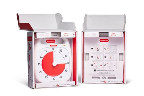 Time Timer® Plus 60 Minutes White Timetimer