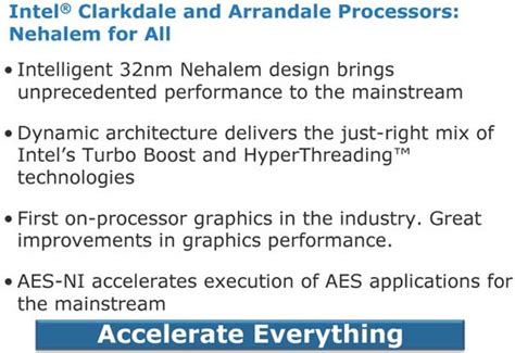 Intel Previews Clarkdale Processor Performance Numbers Page 2 Of 3 Legit Reviews