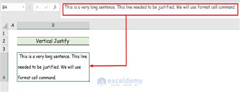 How To Justify Text In Excel 3 Easy Ways Exceldemy