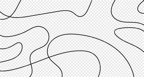 Premium Vector Curve Waves Pattern Thin Line Wavy Abstract Background