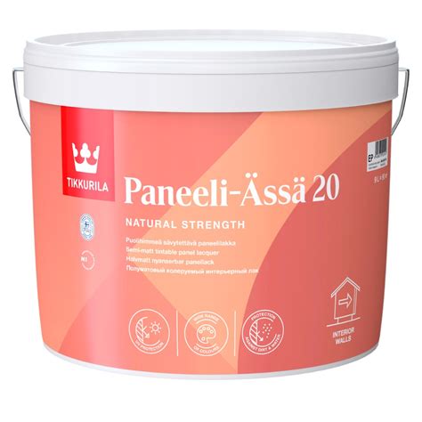 Лак Tikkurila арт Paneeli-Assa 20 EP 9 купить на сайте Обойкин
