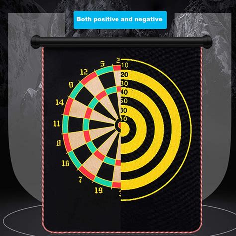 Magnetisk Darttavla Dartspel Inomhus Utomhus För Barn Med 16 år D77f