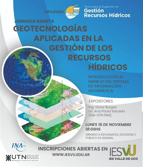 Iesvu Charla Geotecnologías Aplicadas Al Recurso Hídrico