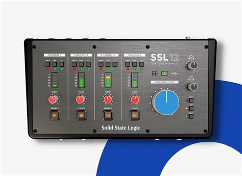 Solid State Logic Launches SSL 12 Audio Interface Multiple High