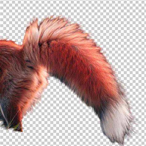 Fluffy Tail Premium Ai Generated Psd