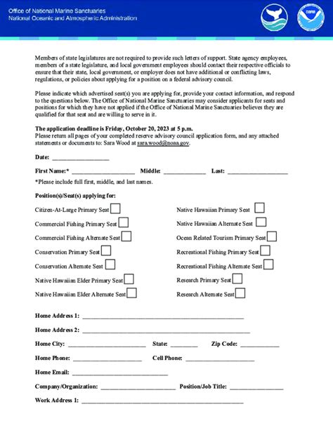 Fillable Online 2023 Advisory Council Application For Northwestern