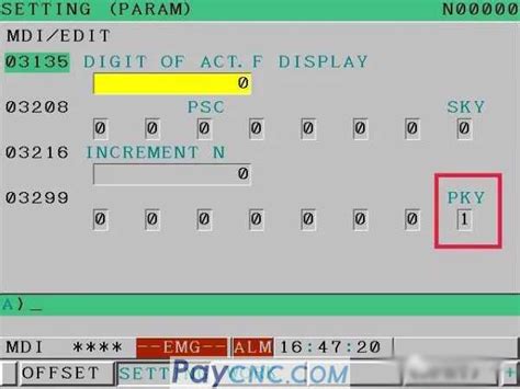 How To Change PWE 1 On Fanuc