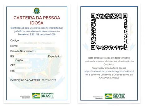 Aposentados Conheça os Benefícios da Nova Carteirinha do Idoso 2024