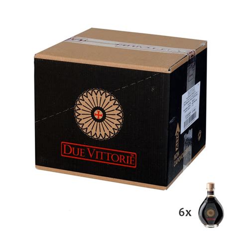 Offre Vinaigre Balsamique De Modena Igp Due Vittorie Oro 500 Ml X 6