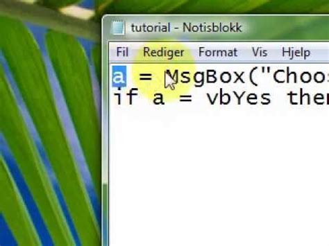 How To Make A Advanced Msgbox Error Box Youtube