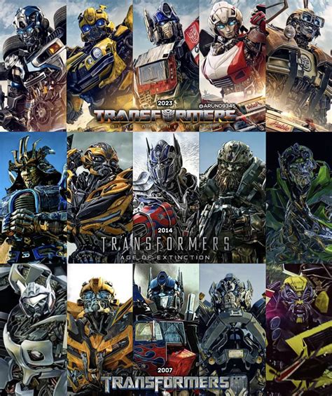 Which Transformer Live Action Lineup Do You Like From This Image R