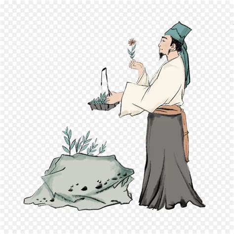 古风中医人物采草药png图片素材下载图片编号ylggrvev 免抠素材网