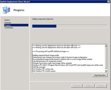 windows deployment management of windows pe lite