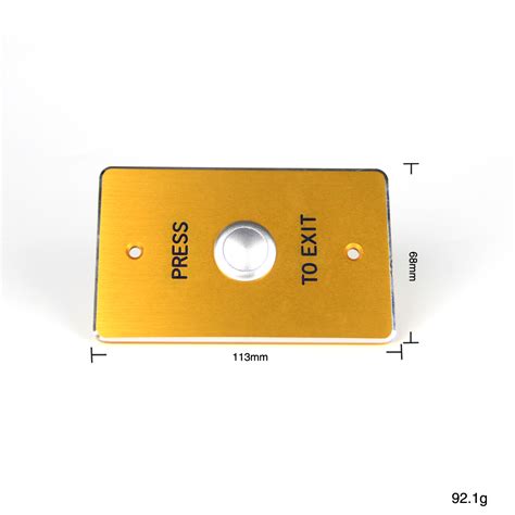 New Style Access Control Exit Button ES315NONC Elock Security