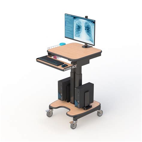 Rolling Computer Cart Keyboard Tray